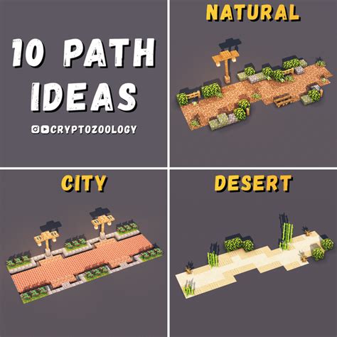 Image result for Minecraft Path Tutorials