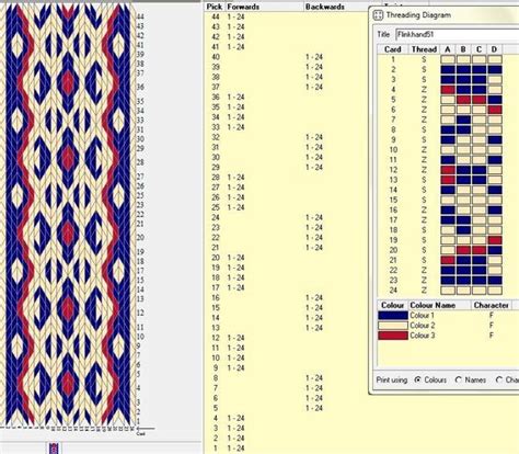 Image result for Card Weaving Patterns