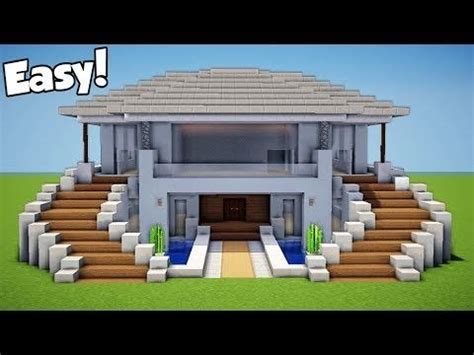 Image result for Minecraft Modern House Build Tutorial Rizzial