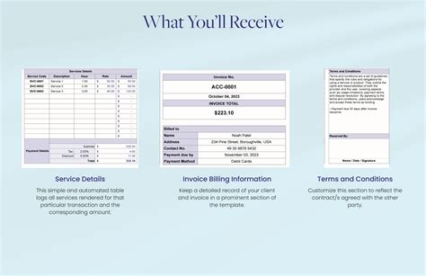 Image result for Example Service Invoice Template