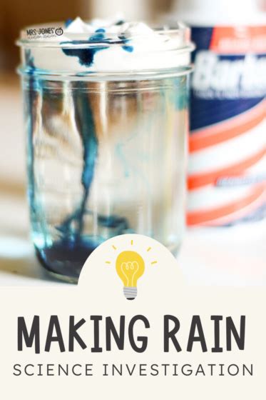 Image result for Making Rain Science Experiment