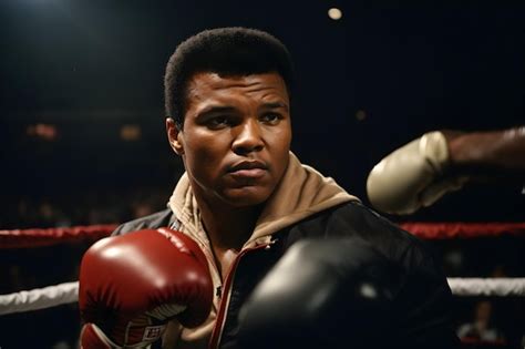 Premium AI Image | Muhammad Ali biography Legendary boxer Muhammad Ali ...
