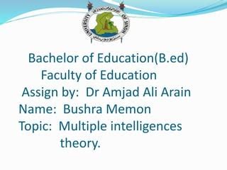 Image result for Multiple Intelligence Theory Explained