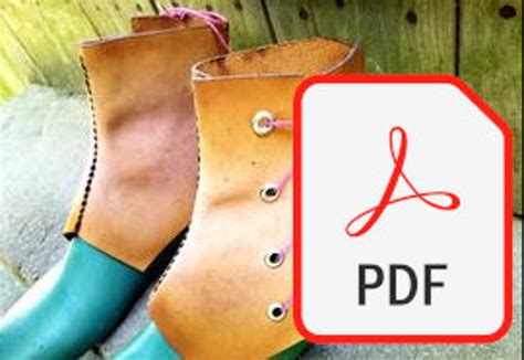 Image result for Boot Spats Pattern