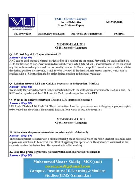 Image result for CS401 Lecture 1