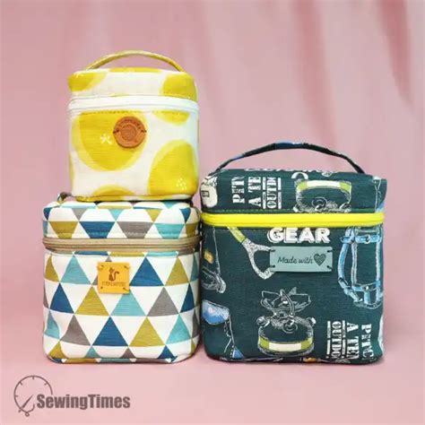 Image result for Zipper Bag Pattern Cube