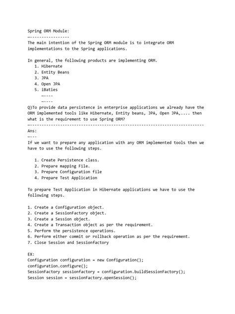 Image result for Introduction to Spring ORM