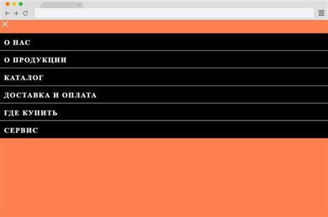 Image result for Burger Menu HTML