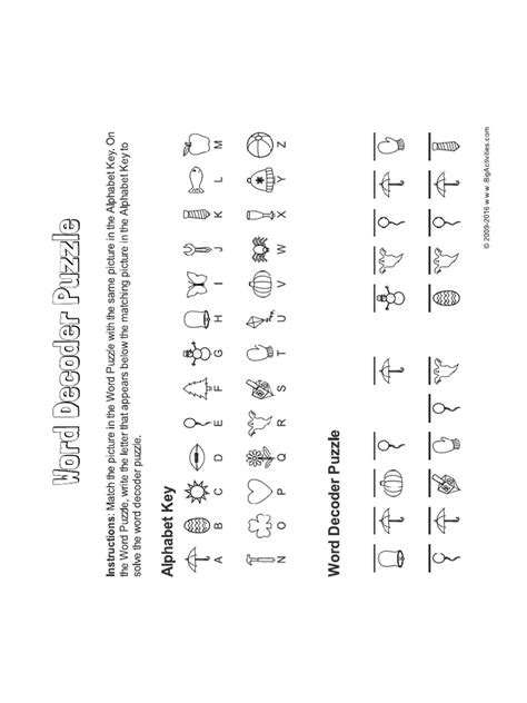 Image result for Decoder Puzzles