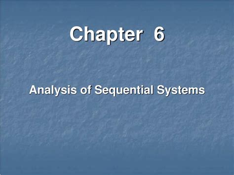 Image result for Sequential Systems