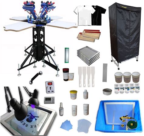 Image result for Semi-Pro 4 Color Screen Printing Kit