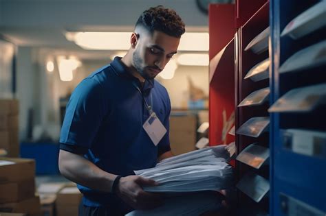 Image result for Someone Sorting Mail