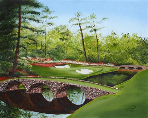 Golf Course Painting at PaintingValley.com | Explore collection of Golf ...