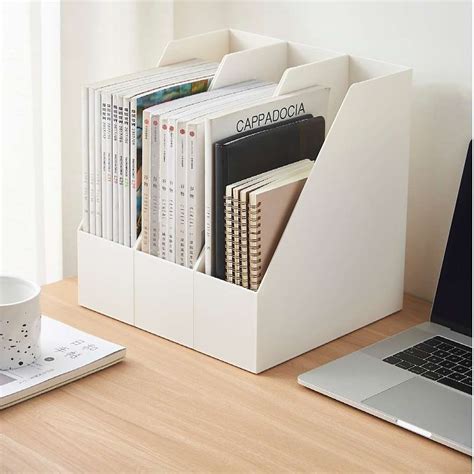Office Desktop File Plastic Storage Box | Greenside Home Storage