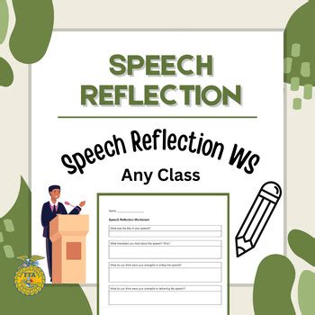 Image result for Example Speech for Reflection