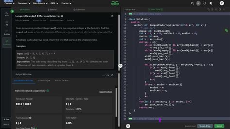 Image result for Longest Bounded Difference Subarray Gfg