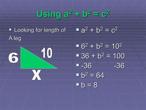 Image result for Right Triangle Pythagorean Theorem Examples