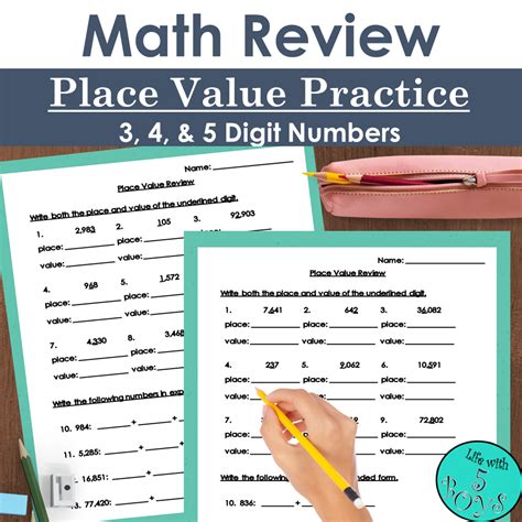Image result for Math Place Value Worksheets