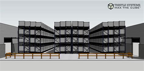 Image result for 3Deep Push Back Racking