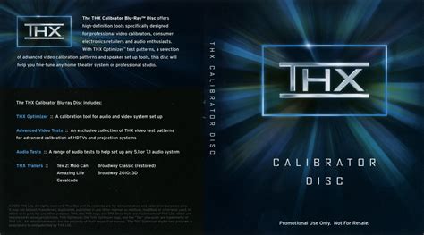 Image result for Thx Optimizer Calibration Disc