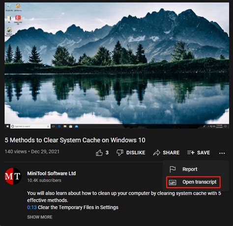 Image result for How to Search YouTube Transcript