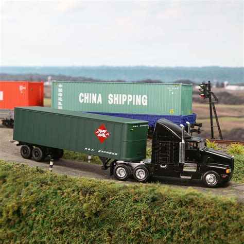 Image result for HO Scale Tractor-Trailer Hopper