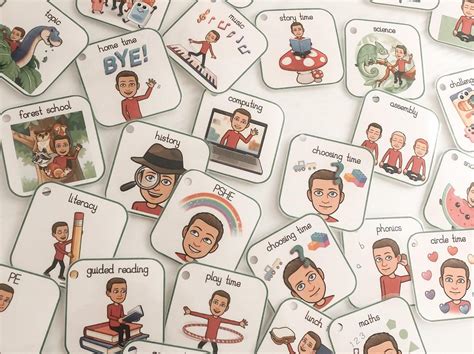 Image result for Sen Visual Timetable