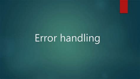 Image result for Error Handling in Operating System