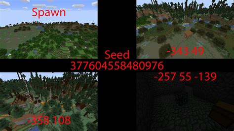 Image result for Seed Map Swamp Minecraft