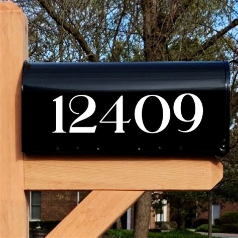 Image result for Decorative Mailbox Numbers