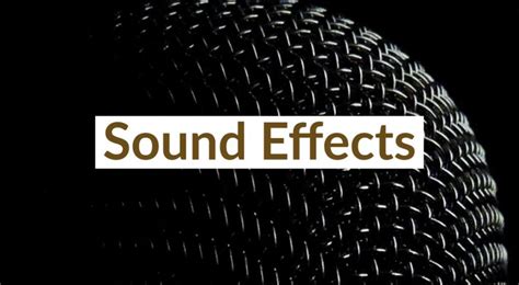 Image result for 30 Popular Sound Effects Slideshow