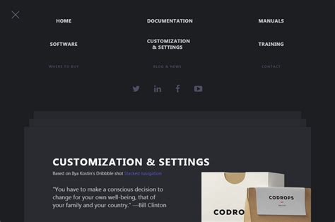 Image result for Page Navigation CSS Example