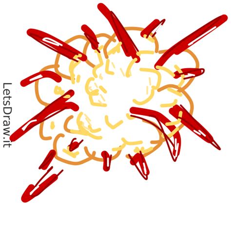 Image result for How to Draw a Explosion
