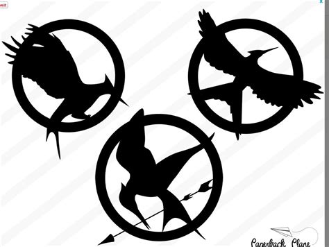 Image result for Hunger Games Mockingjay Pin Outline