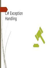 Image result for How Exception Handling Is Done in C Sharp