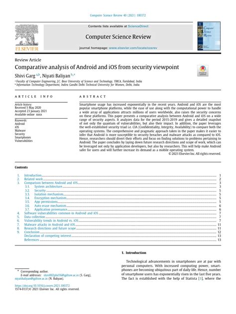 Image result for Difference Between Android and iOS PDF