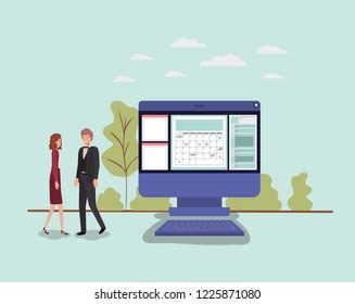 Image result for Mini People with Computer Design