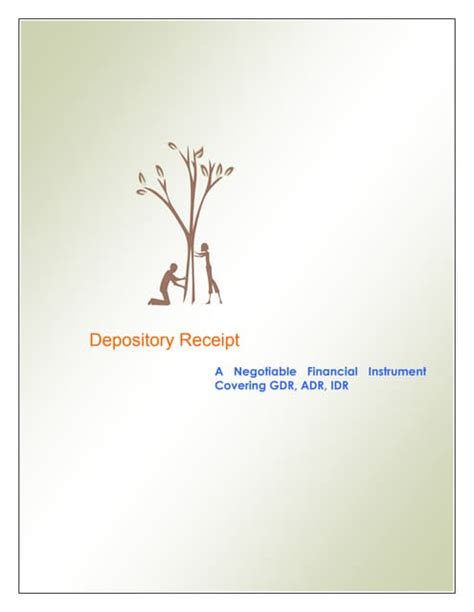 Image result for Depository Receipt