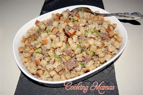 Sausage Stuffing | Cooking Mamas