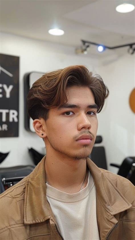 Image result for Undercut Middle Part Types Men