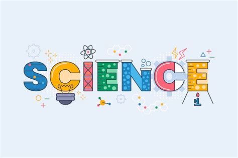 Image result for Science Word Design