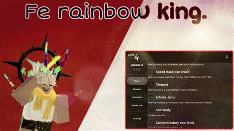 Image result for Fe Rainbow King Script