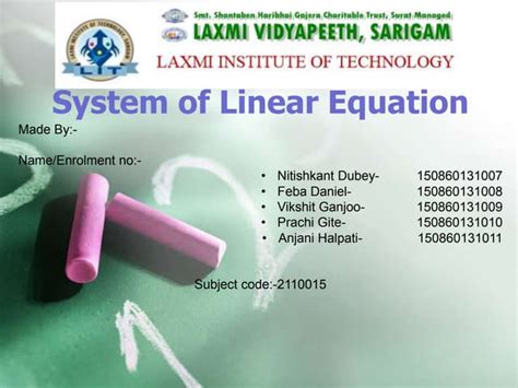Image result for System of Equations and Linear Programming