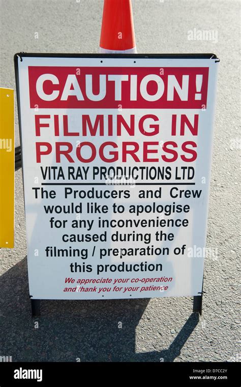 Image result for Filming in Progress Sign Printable
