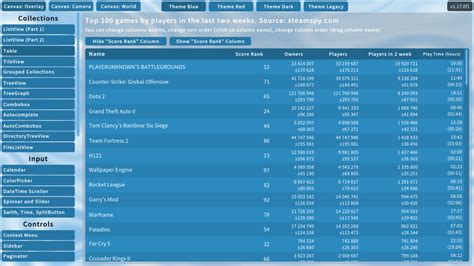 Image result for Visual Basic UI Widgets