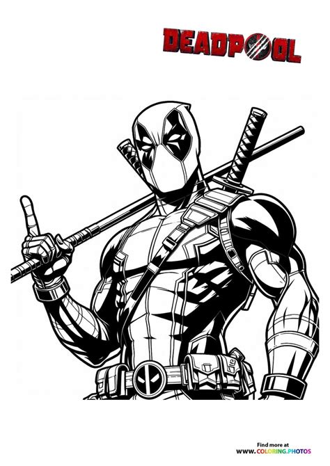 Image result for Deadpool Colossus Coloring Pages