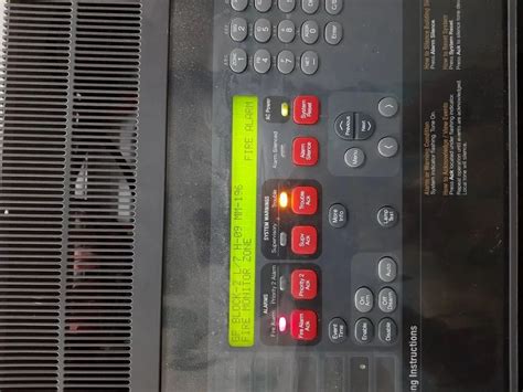 Image result for Simplex Fire Alarm Control Panel