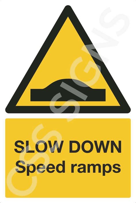 Image result for Ramp Speed Sign Us
