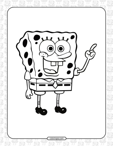 Image result for Spongebob Coloring Sheets