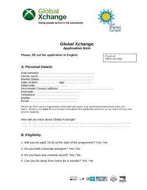 Image result for Global Entry Application PDF